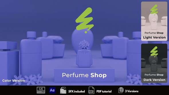 Perfume Shop Intro, After Effects Project Files | VideoHive