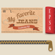 Jeans Labels and Tags Set, Vectors | GraphicRiver