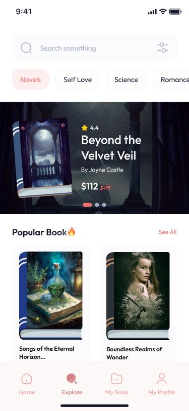 BookWise | Figma Template - Book Store UI KIts App, Web Elements ...