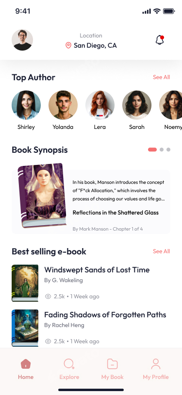 BookWise | Figma Template - Book Store UI KIts App, Web Elements ...