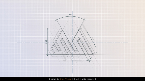 Blueprint Logo Reveal, After Effects Project Files | VideoHive