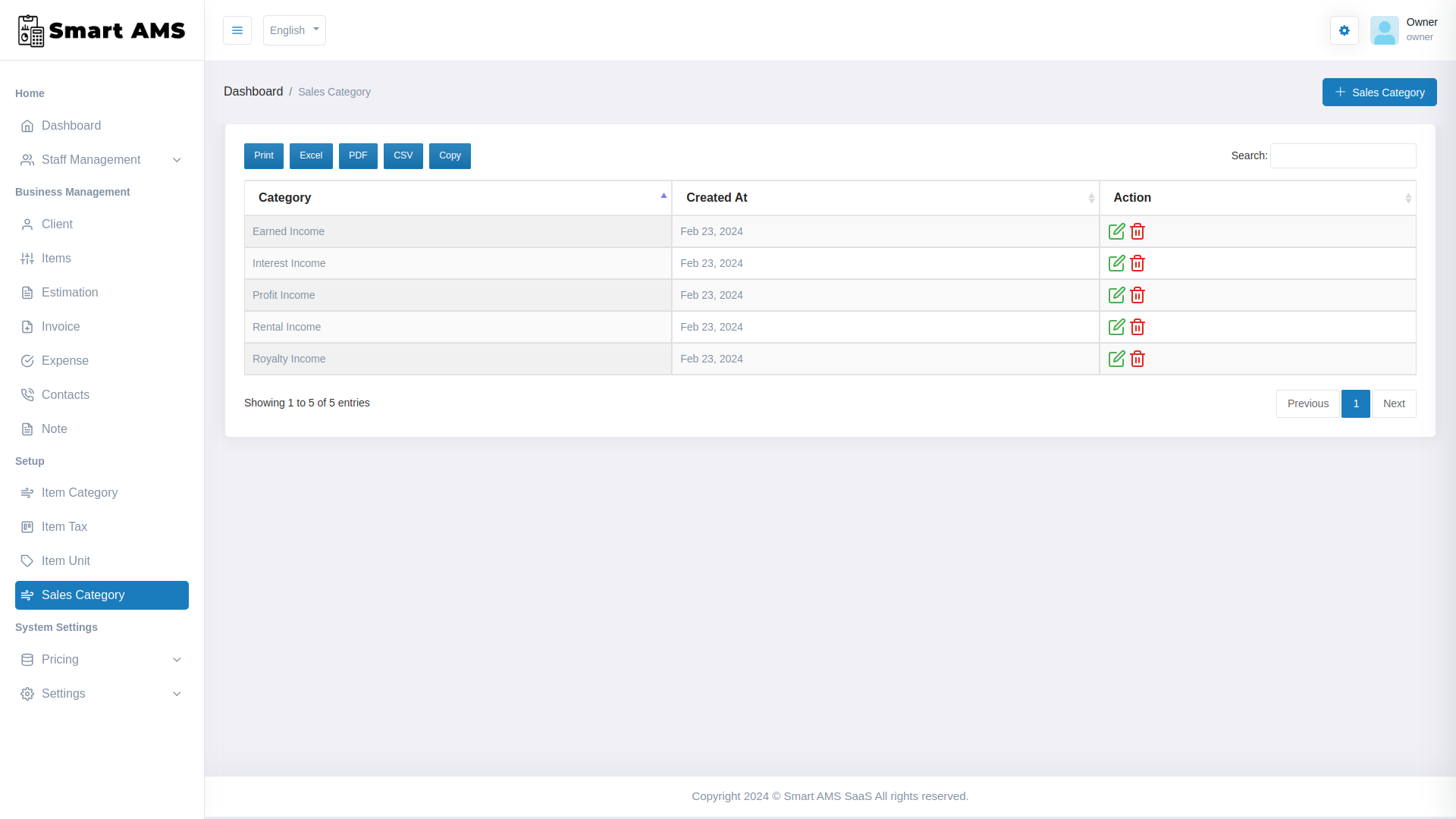 Smart AMS SaaS - Accounting Management System by smartwebinfotech ...