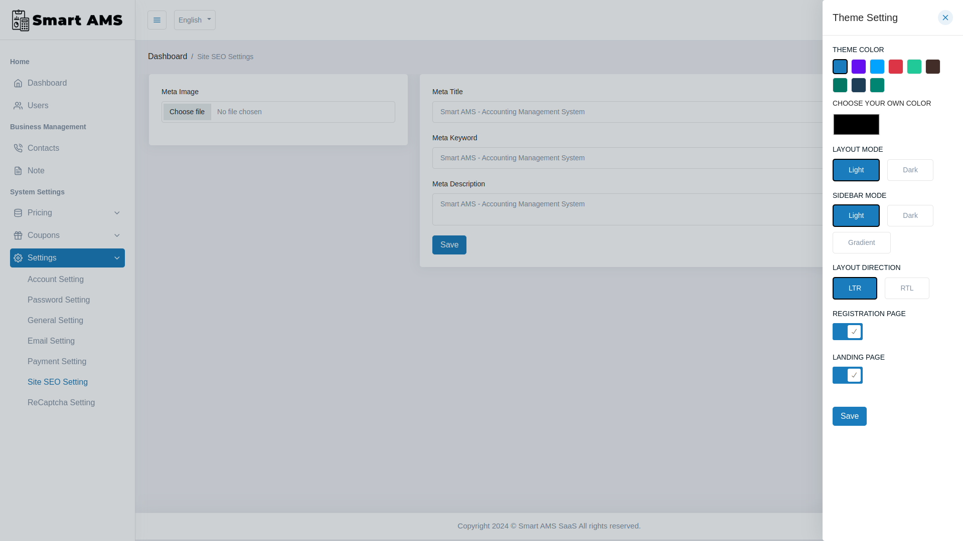 Smart AMS SaaS - Accounting Management System by smartwebinfotech ...