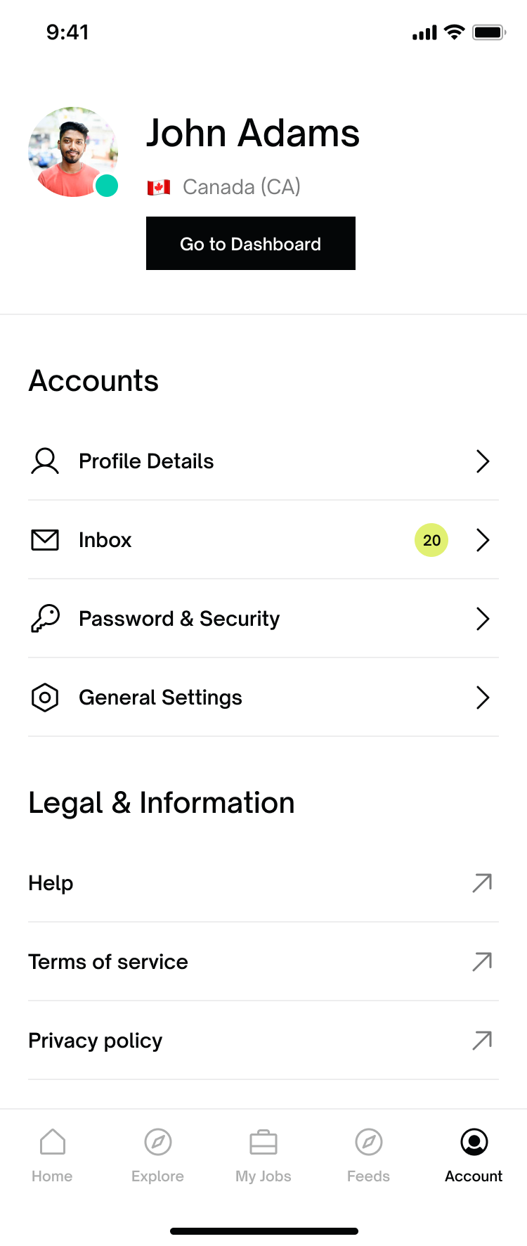 Jobhunt - Job Finder App React Native Expo Ui Kit by JsmThemes | CodeCanyon