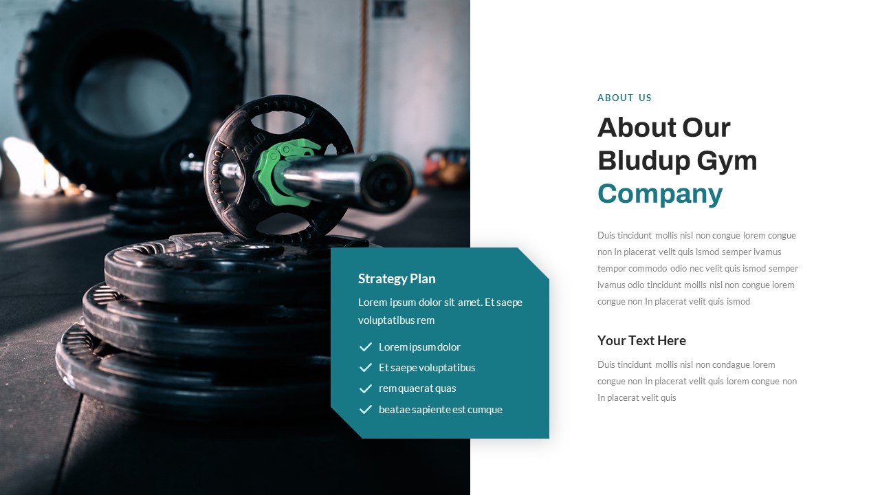 Bludup - Fitness Google Slides Template, Presentation Templates ...