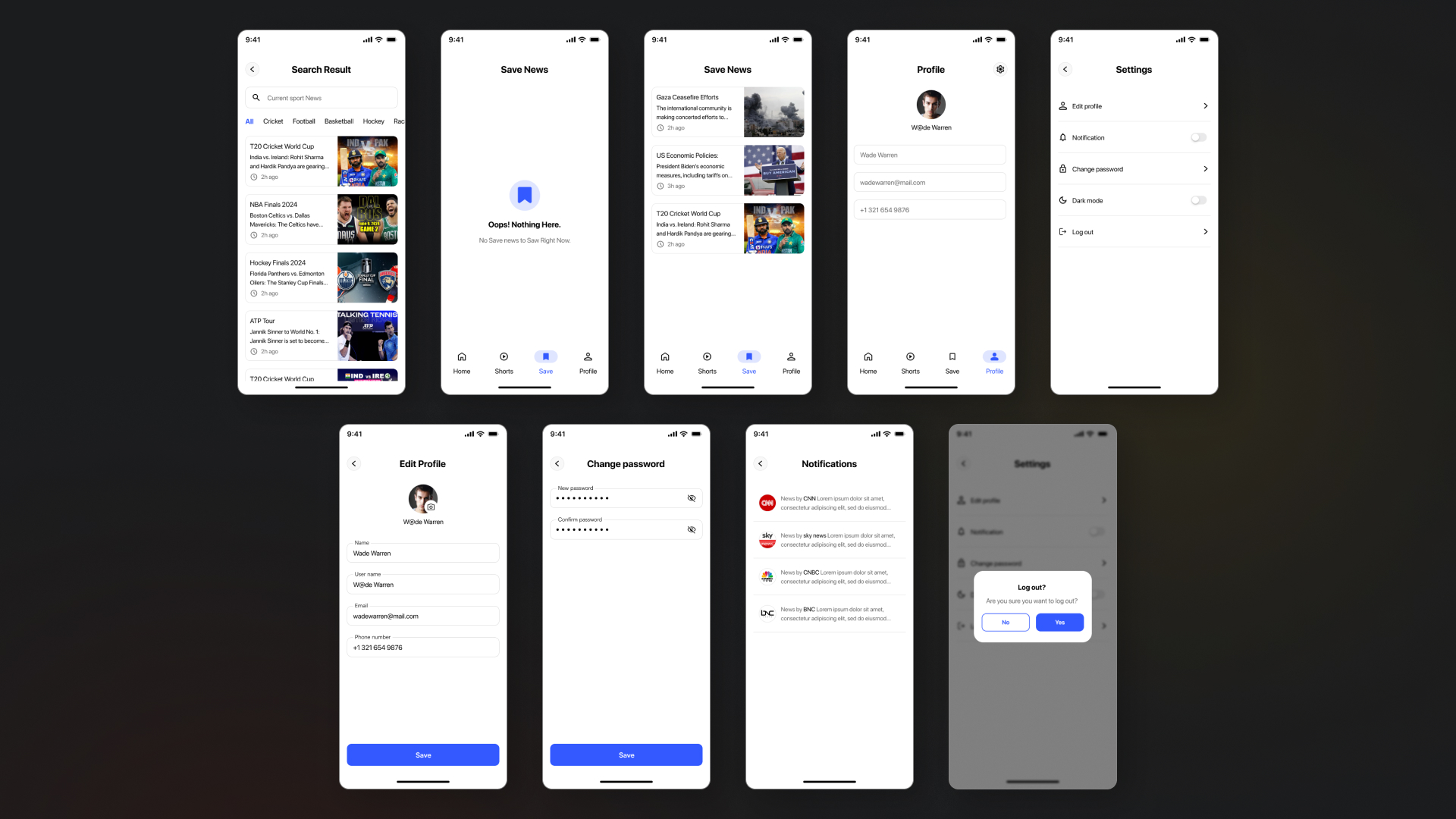 PrimeNews App UI Template | News App in Flutter | InfoHub App Template by fluttersapp