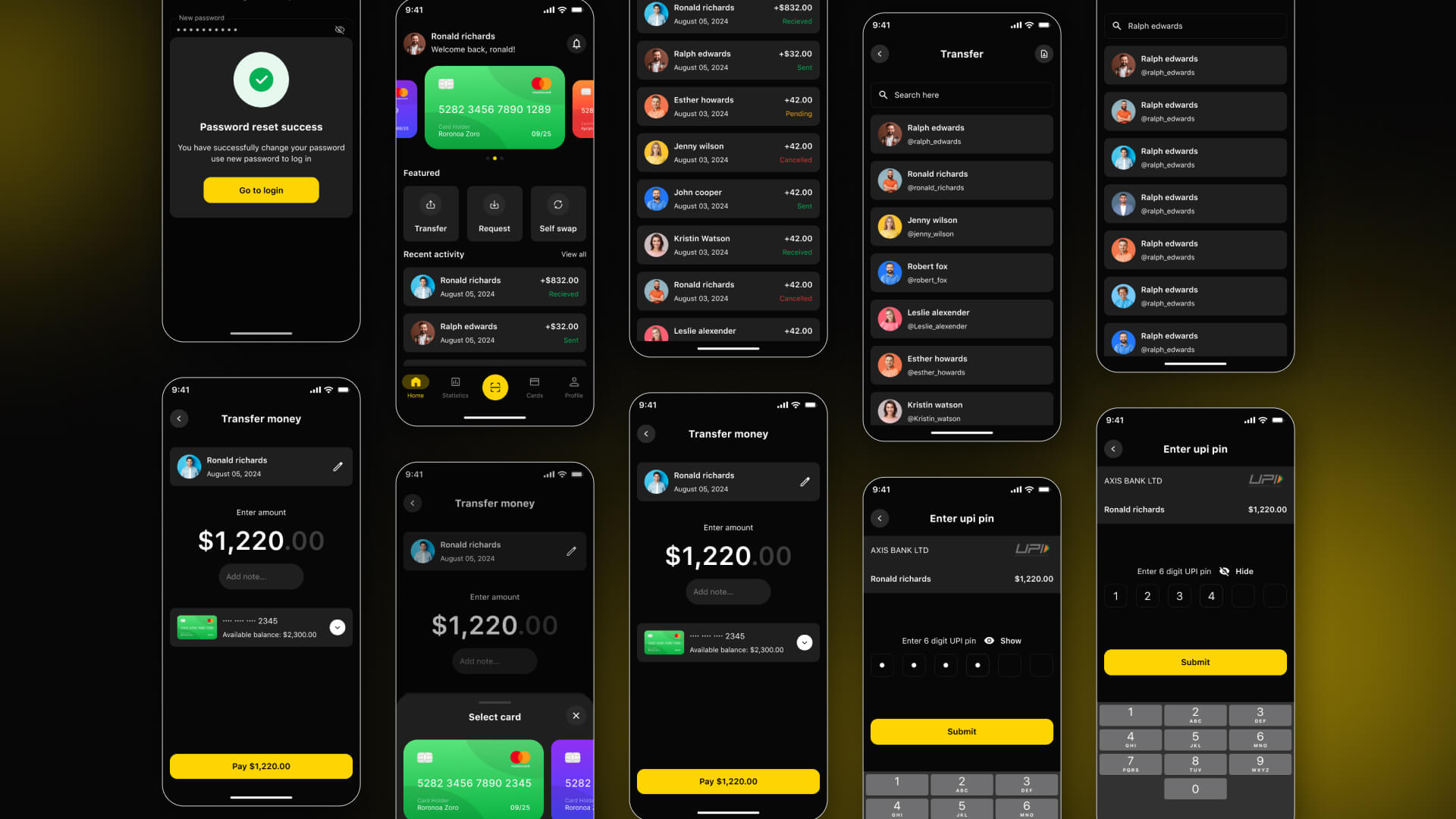 Walletify App UI Template | Personal Finance Management App in Flutter | SmartWallet App ...