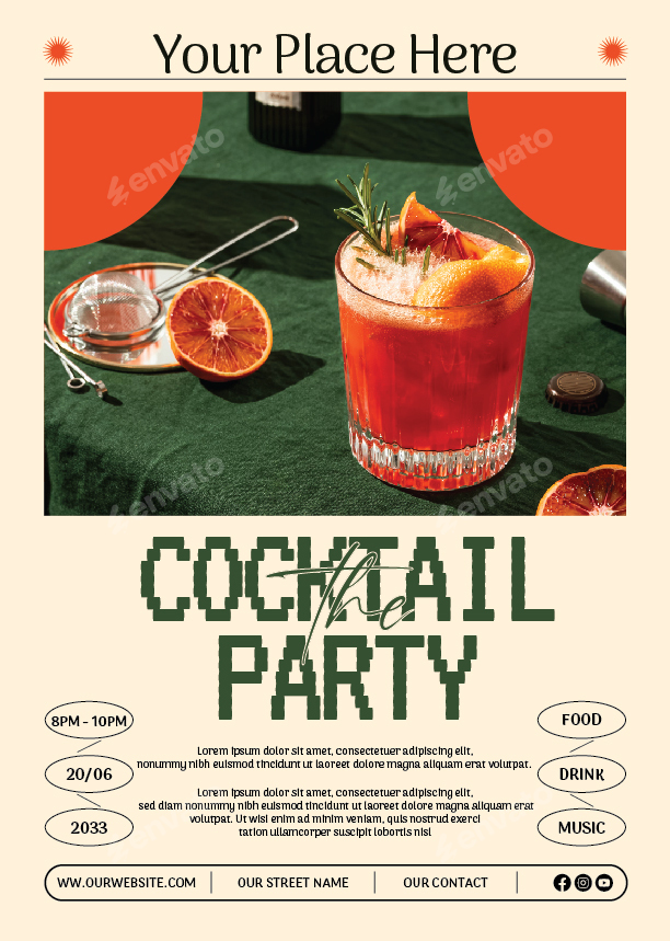 Music Album Release Flyer, Print Templates | GraphicRiver