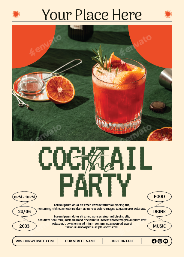 Music Album Release Flyer, Print Templates | GraphicRiver