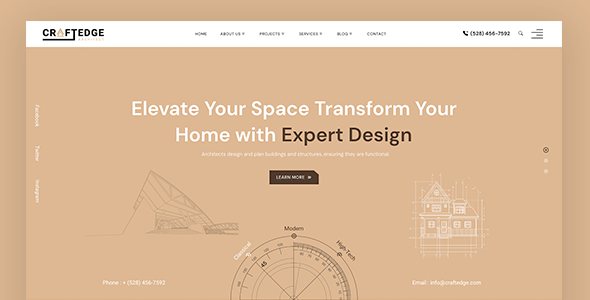 CraftEdge - Architecture WordPress Theme by zozothemes | ThemeForest