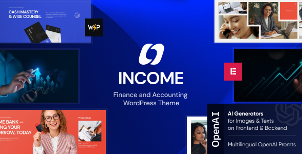 Income - Finance & Consulting Business WordPress Theme by axiomthemes