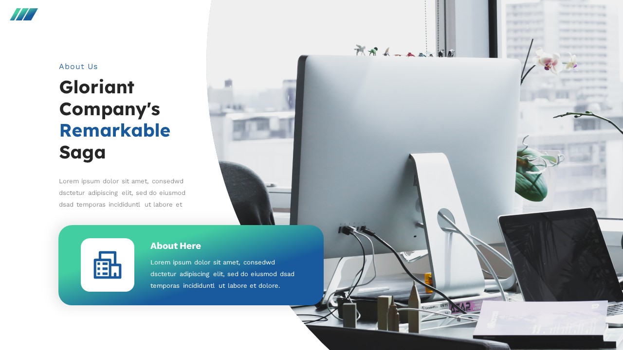 Gloriant - Work From Home PowerPoint Template, Presentation Templates