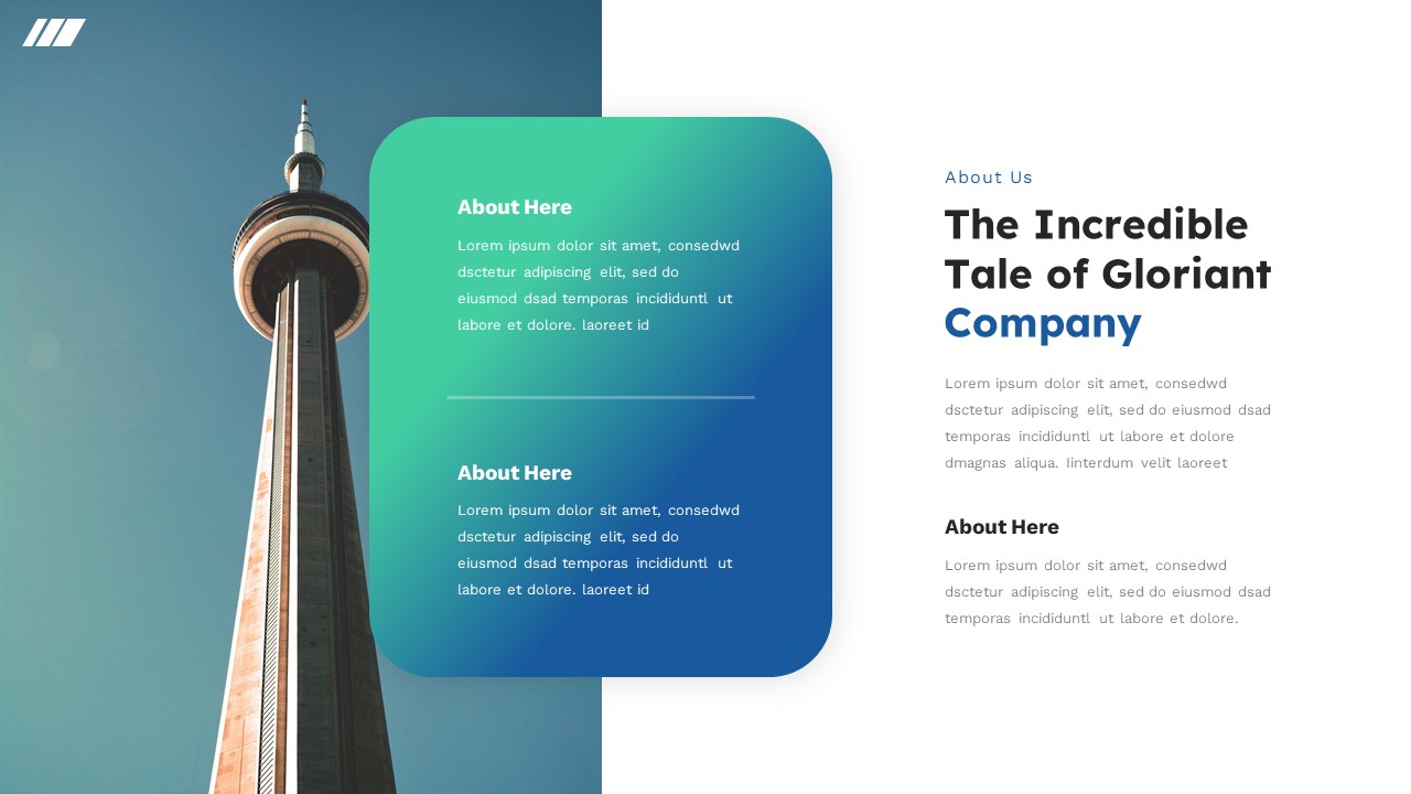 Gloriant - Work From Home Google Slides Template, Presentation Templates