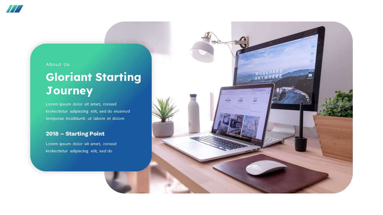 Gloriant - Work From Home Google Slides Template, Presentation Templates