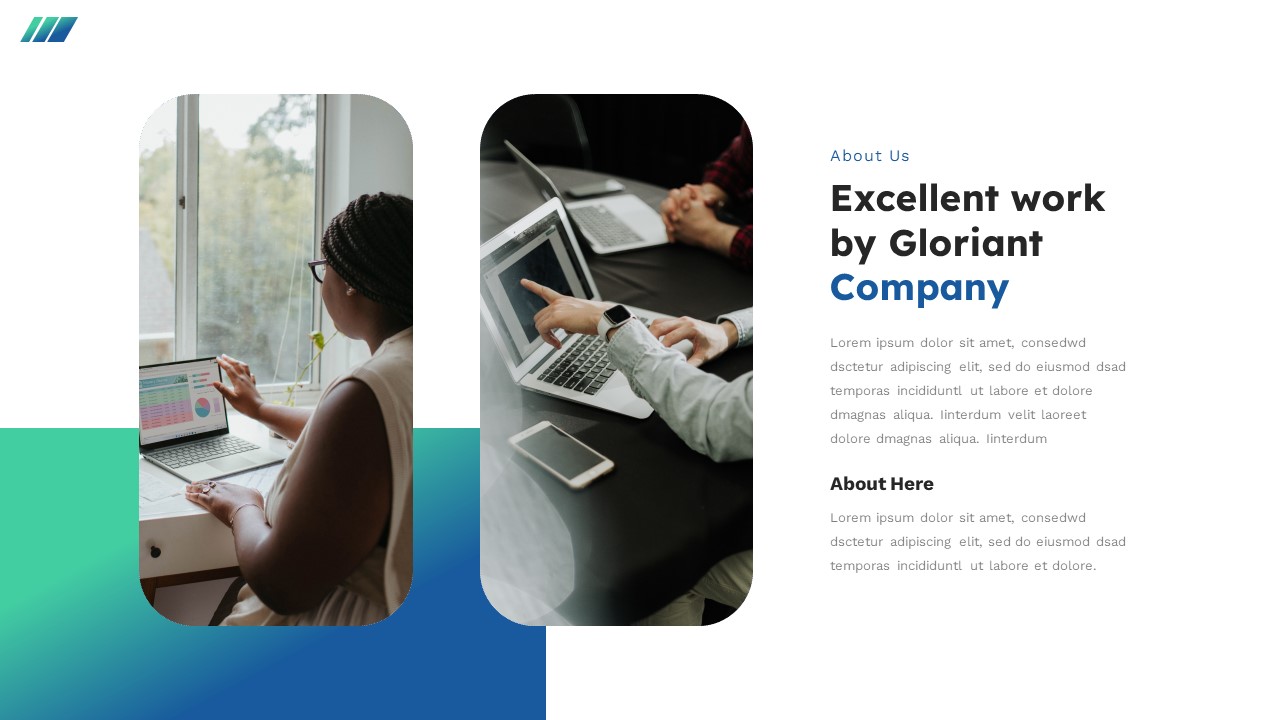 Gloriant - Work From Home Google Slides Template, Presentation Templates