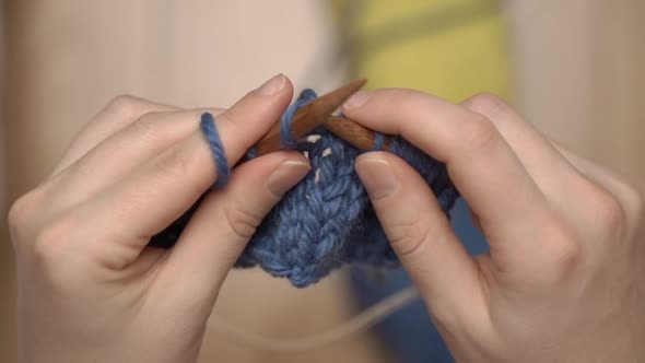 Wool Knitting, Stock Footage | VideoHive