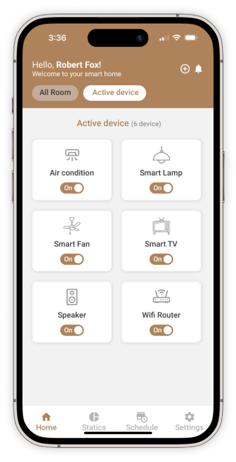 Smart Home App Template Iot App Home Control App Home Automation App React Native By