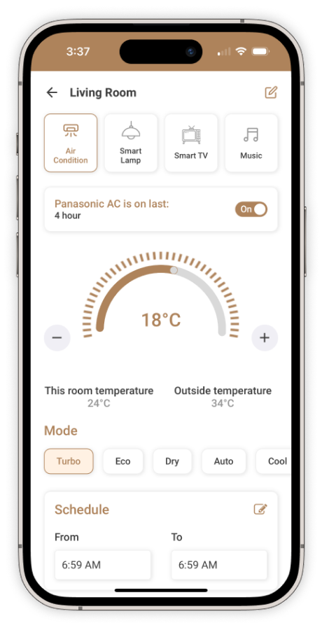Smart Home App Template Iot App Home Control App Home Automation App React Native By