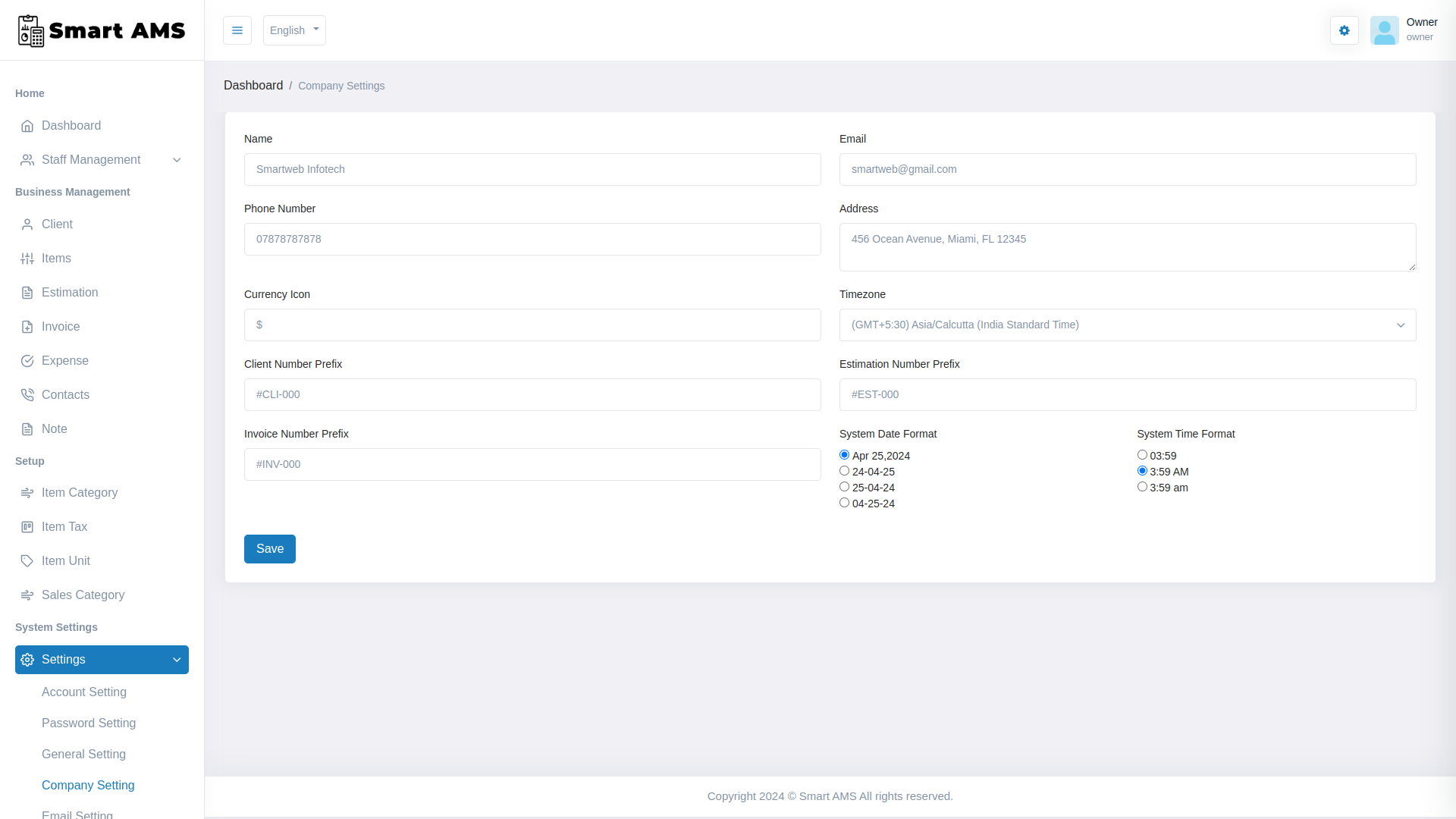 Smart AMS - Accounting Management System by smartwebinfotech | CodeCanyon