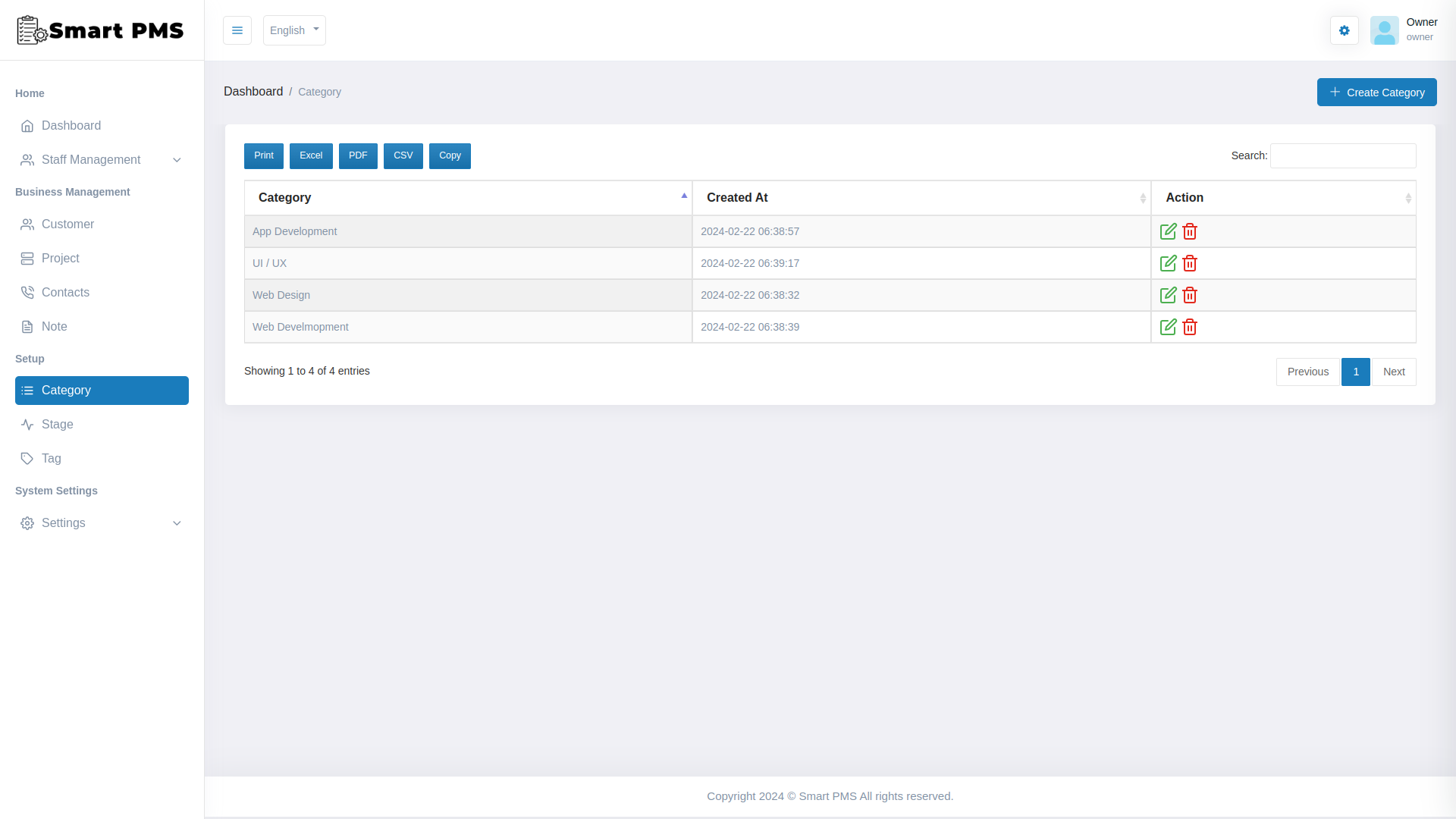 Smart PMS - Project Managment System by smartwebinfotech | CodeCanyon
