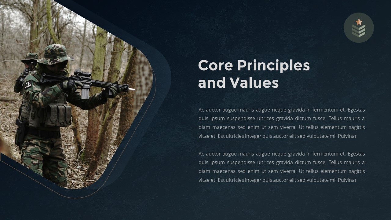 Wingman-Military Training Presentation PowerPoint Template ...