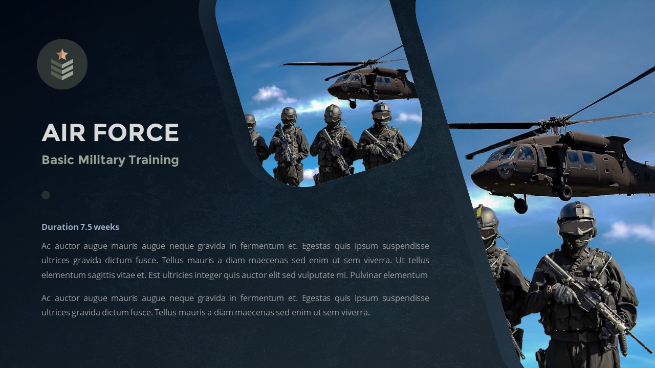 Wingman-Military Training Presentation Keynote Template, Presentation ...