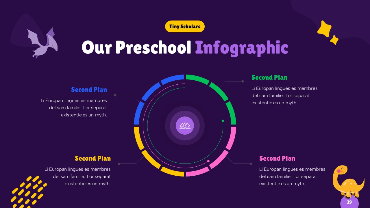 Babieboo Kids Education Google Slide Template, Presentation Templates