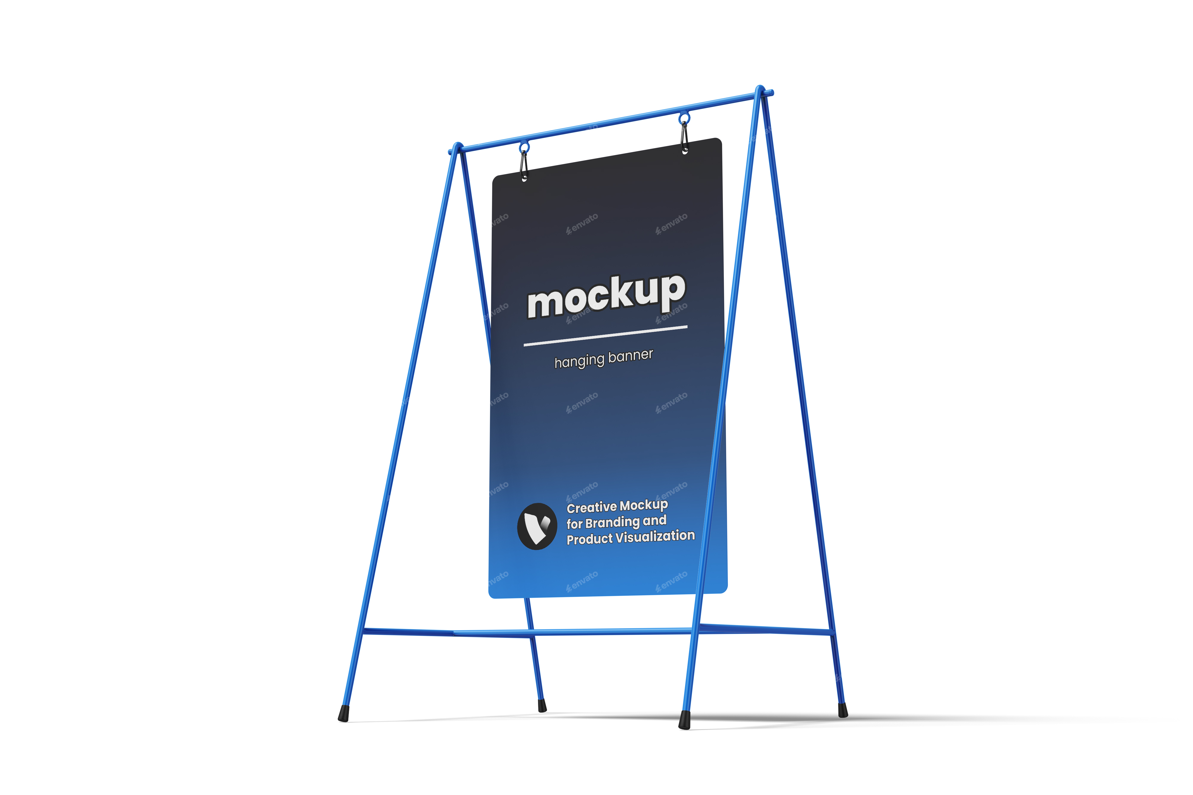 Hanging Banner Poster Mockup, Graphics | GraphicRiver