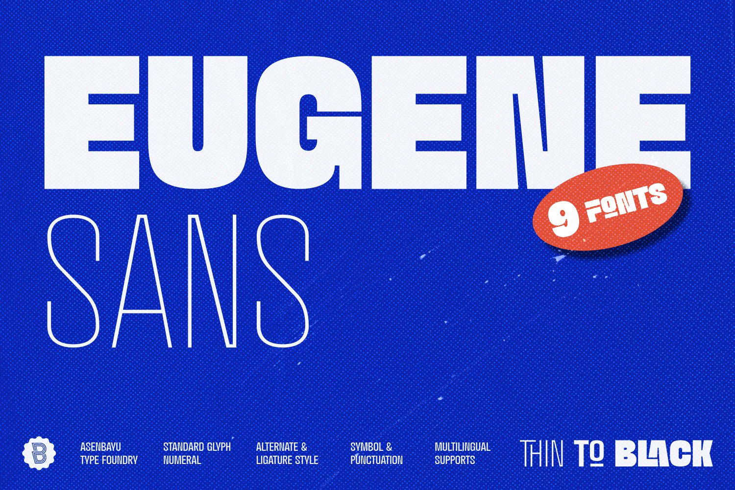 EUGENE SANS FONT FAMILY, Fonts | GraphicRiver