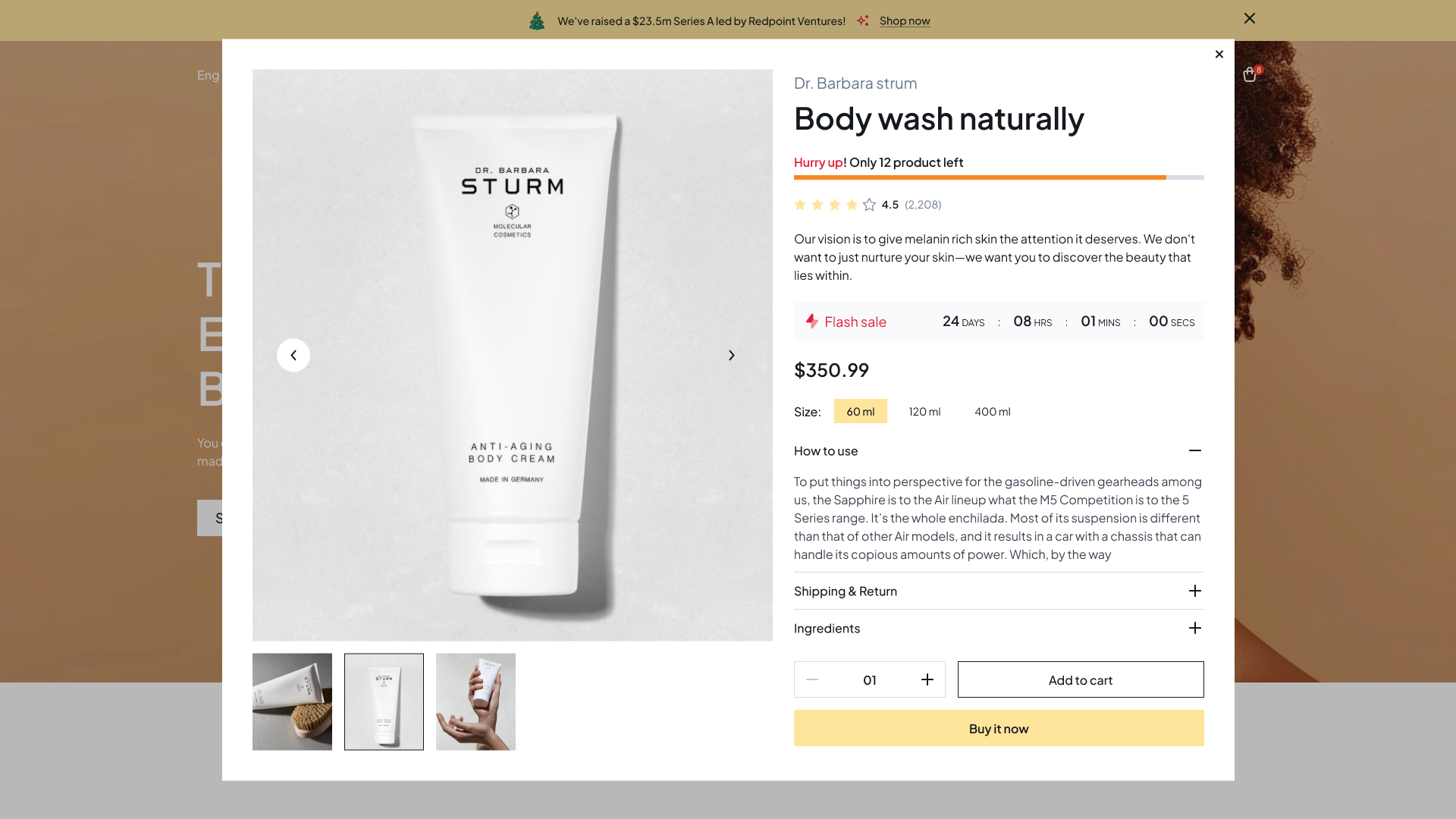 Fabric - Beauty & Cosmetics figma Template by nouthemes | ThemeForest