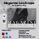 Magazine Design Landscape, Print Templates | GraphicRiver