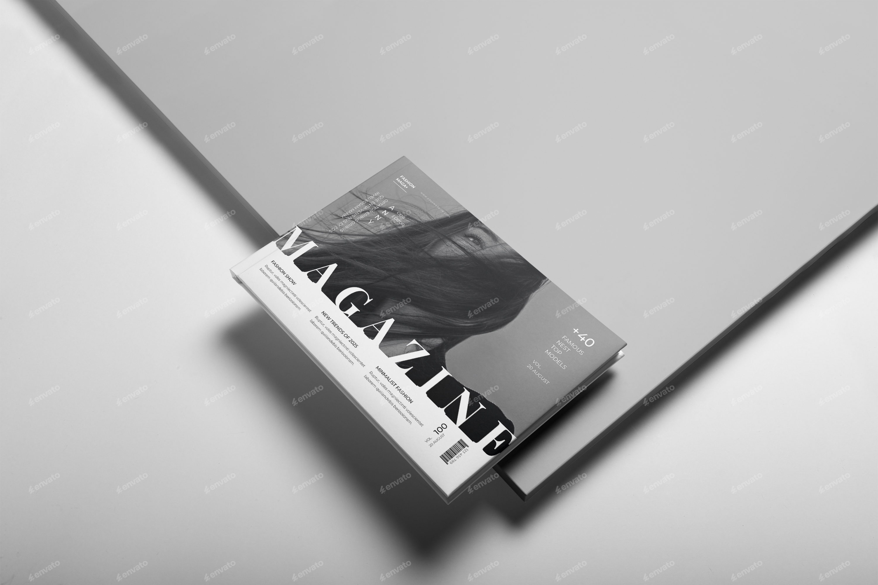 Magazine Design Landscape, Print Templates | GraphicRiver