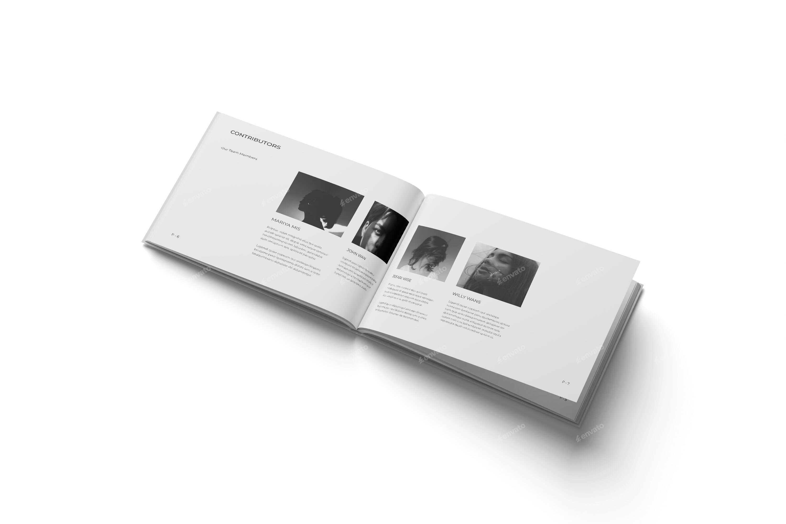 Magazine Design Landscape, Print Templates | GraphicRiver