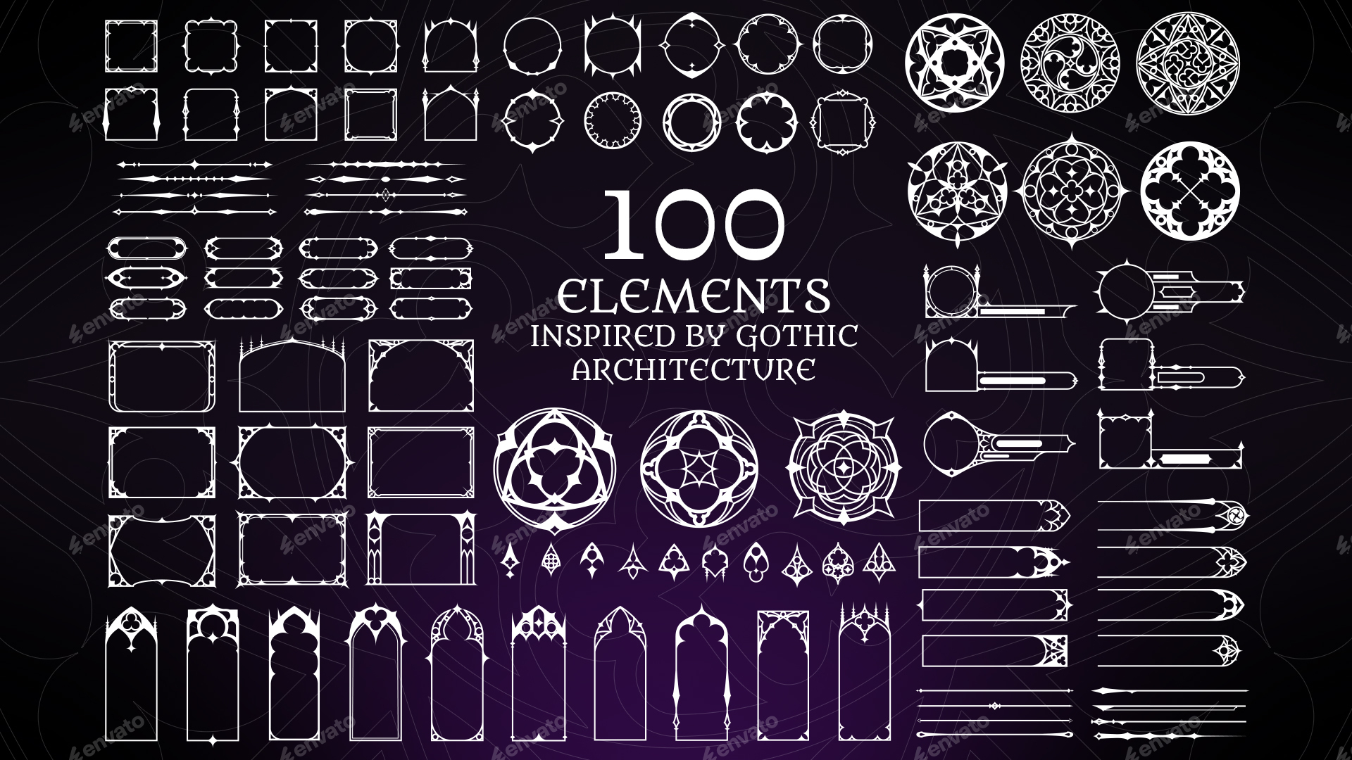 Fantasy Gothic UI Set, Game Assets | GraphicRiver