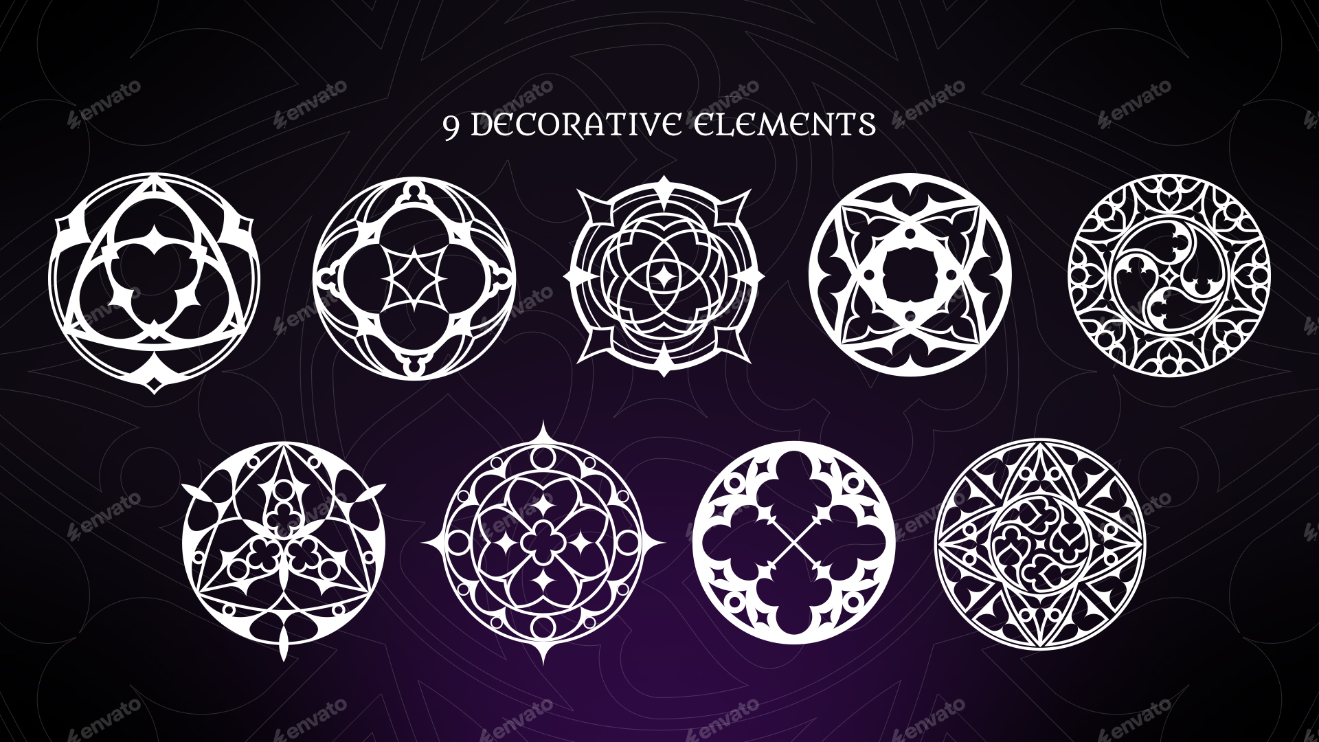 Fantasy Gothic UI Set, Game Assets | GraphicRiver