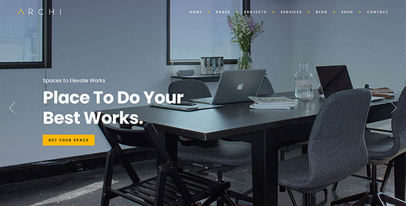 Archi - Interior Design & Multipurpose Elementor WordPress Theme by OceanThemes