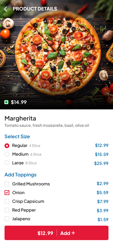 FireSlice - React Native CLI Pizza Delivery Mobile App Template by ...