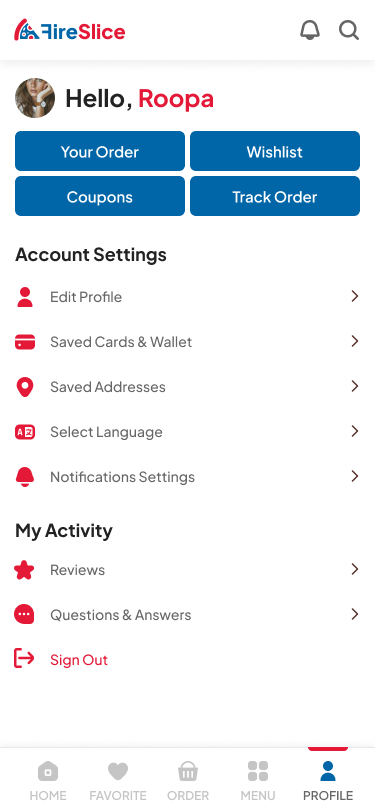 FireSlice - React Native Expo Pizza Delivery Mobile App Template by ...