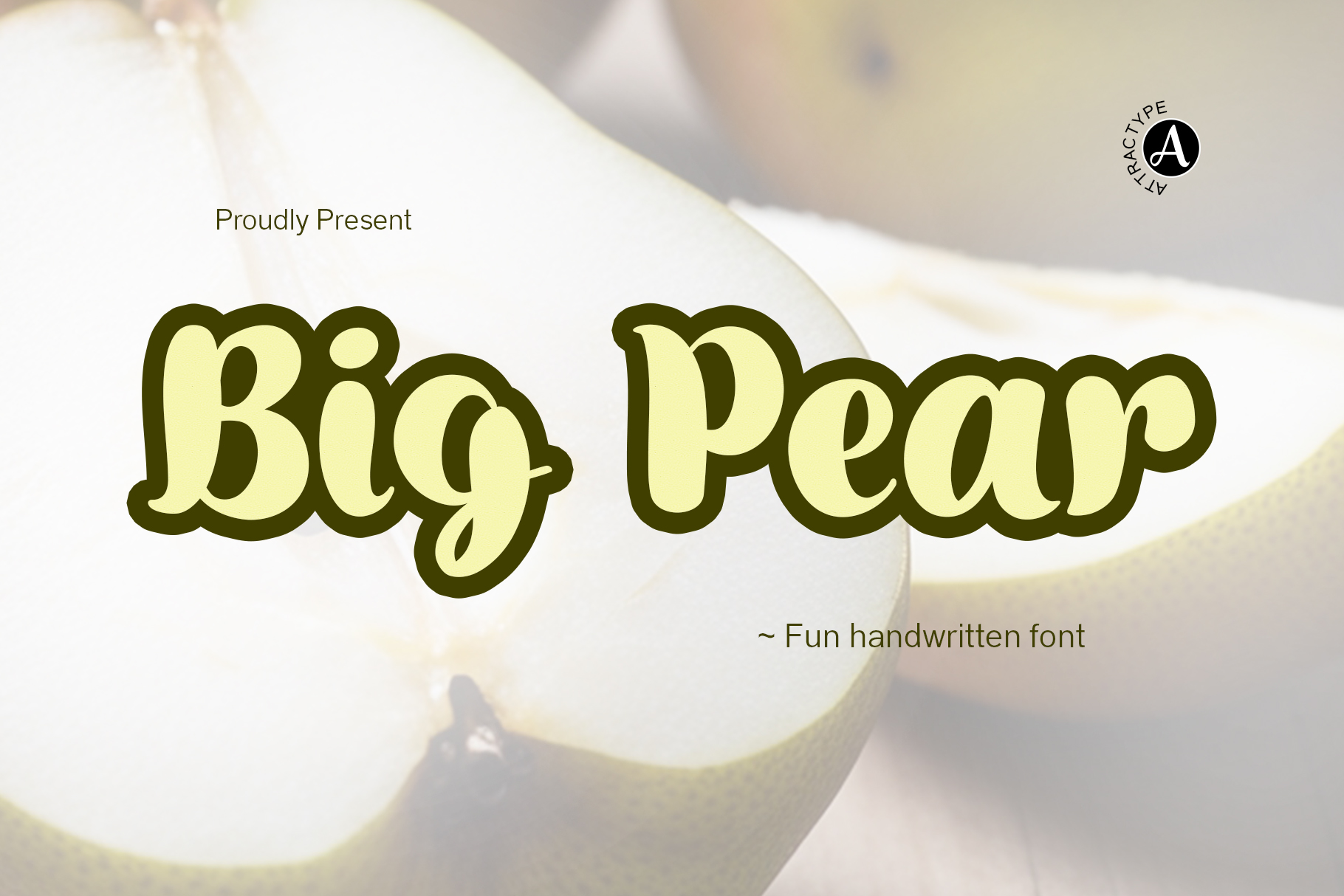 Big Pear - Fun Handwritten, Fonts | GraphicRiver
