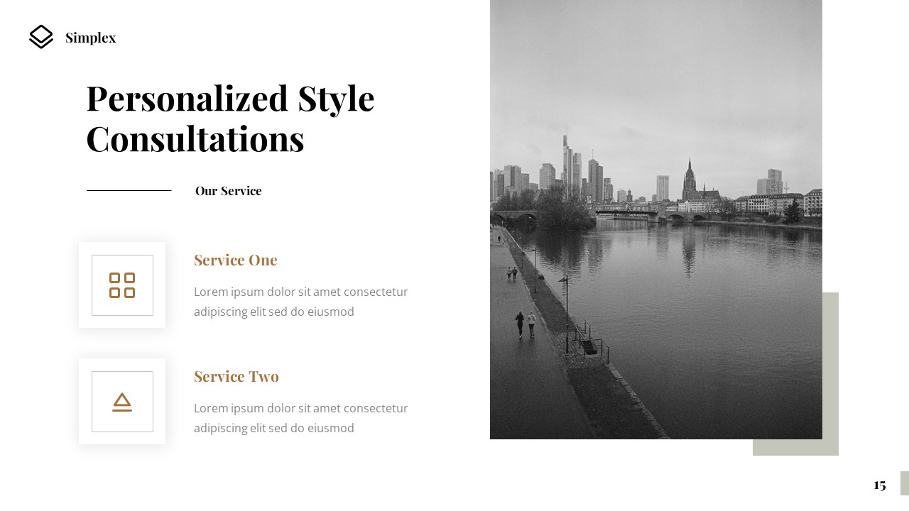 Simplex - Minimalist Keynote Template, Presentation Templates ...