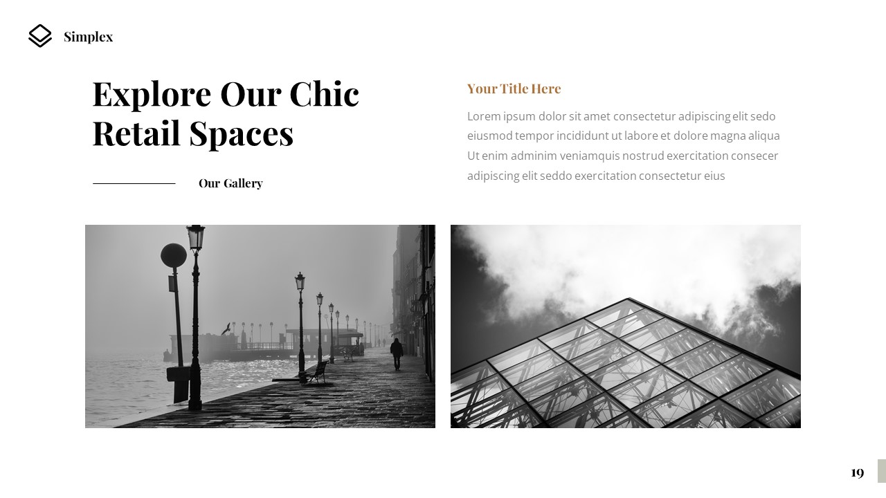 Simplex - Minimalist Keynote Template, Presentation Templates ...