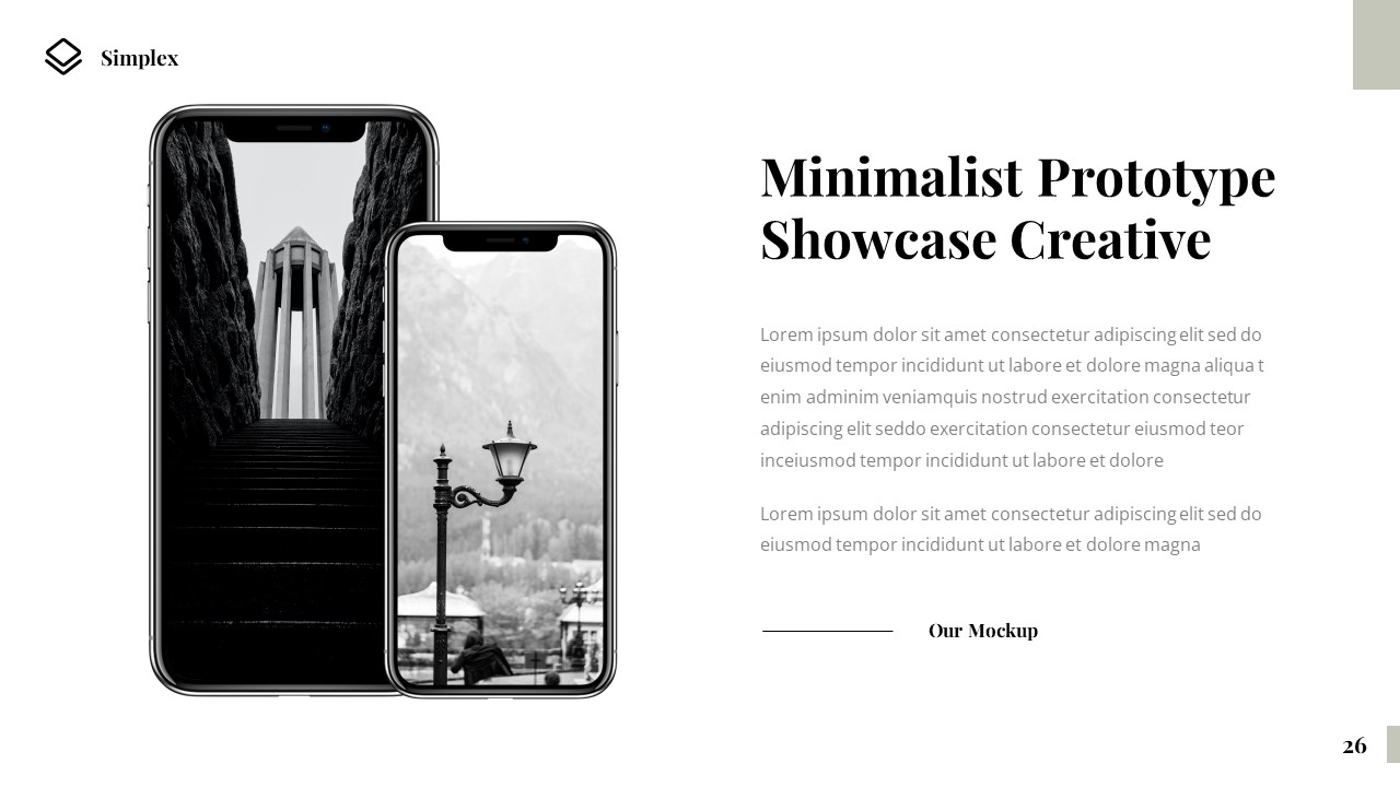 Simplex - Minimalist Keynote Template, Presentation Templates ...