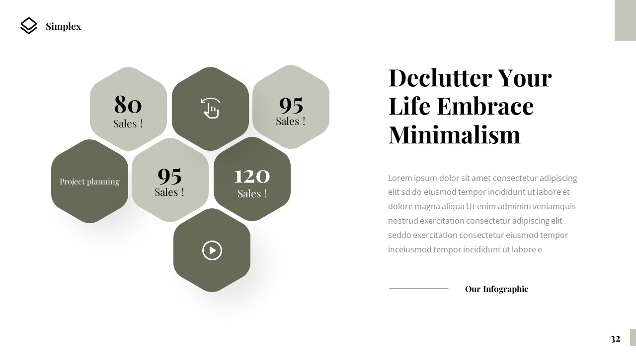 Simplex - Minimalist Keynote Template, Presentation Templates ...