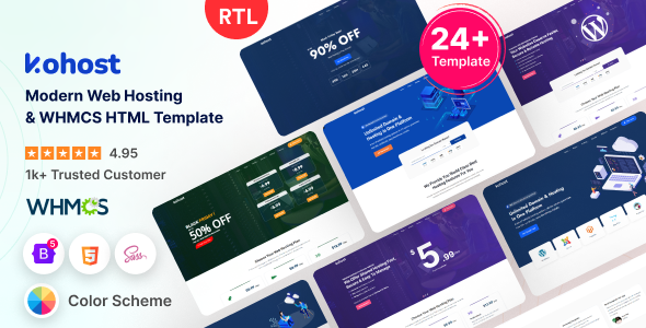 Kohost – Modern Web Hosting & WHMCS Template by ThemeTags | ThemeForest