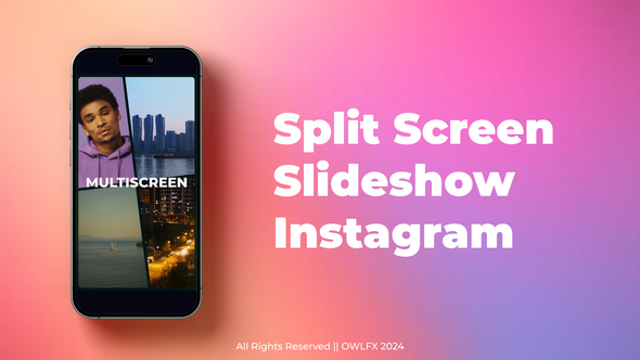 Split Screen Instagram Slideshow, After Effects Project Files | VideoHive