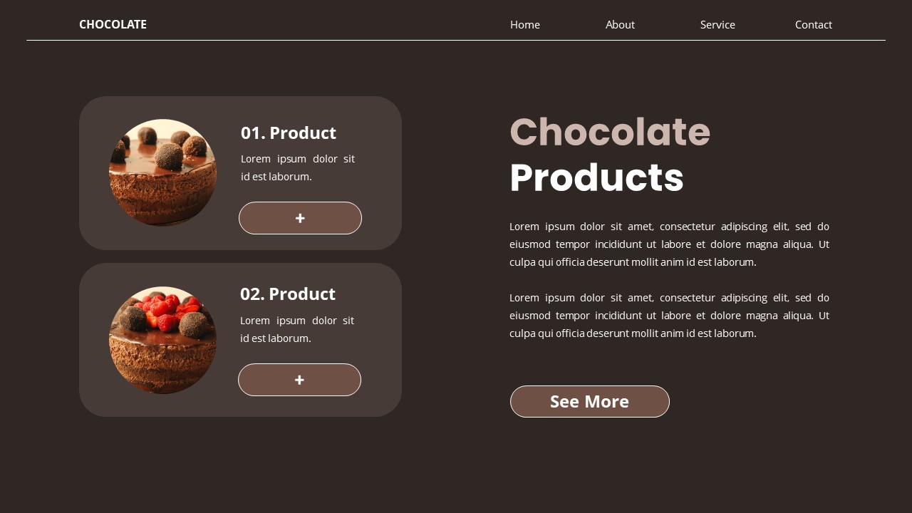 Chocolate - Food Powerpoint Templates, Presentation Templates ...