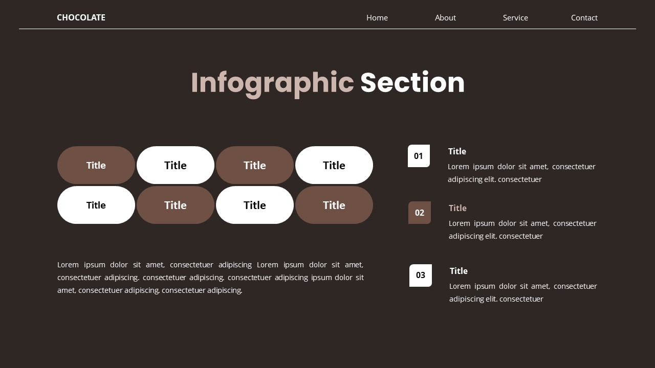 Chocolate - Food Powerpoint Templates, Presentation Templates ...