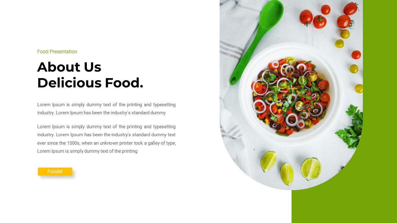 Foodle - Food PowerPoint Template, Presentation Templates | GraphicRiver