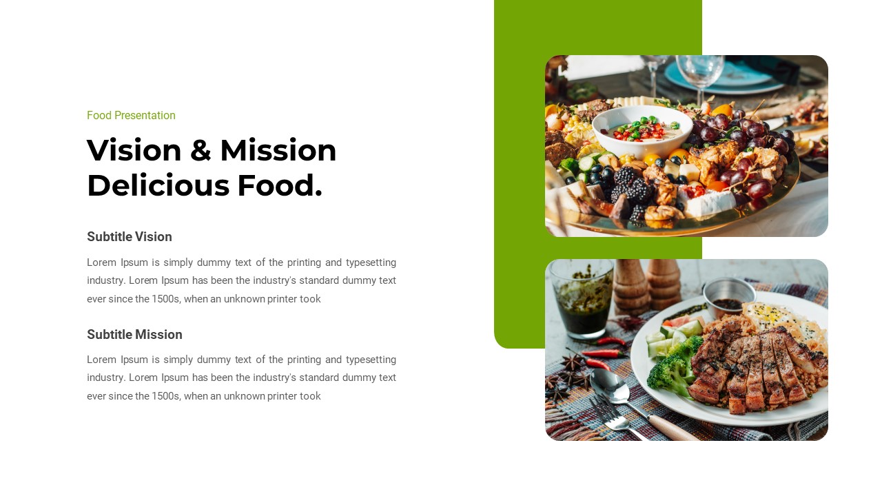 Foodle - Food PowerPoint Template, Presentation Templates | GraphicRiver