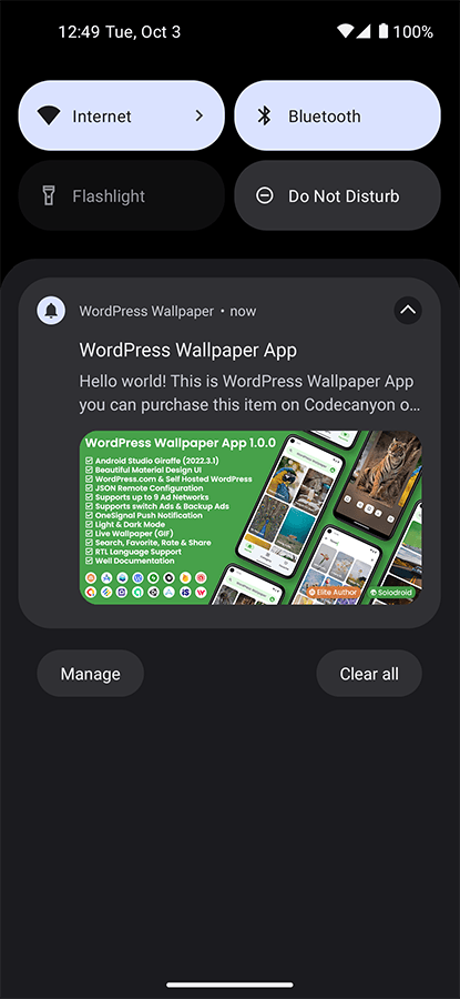 WordPress Wallpaper App by solodroid | CodeCanyon